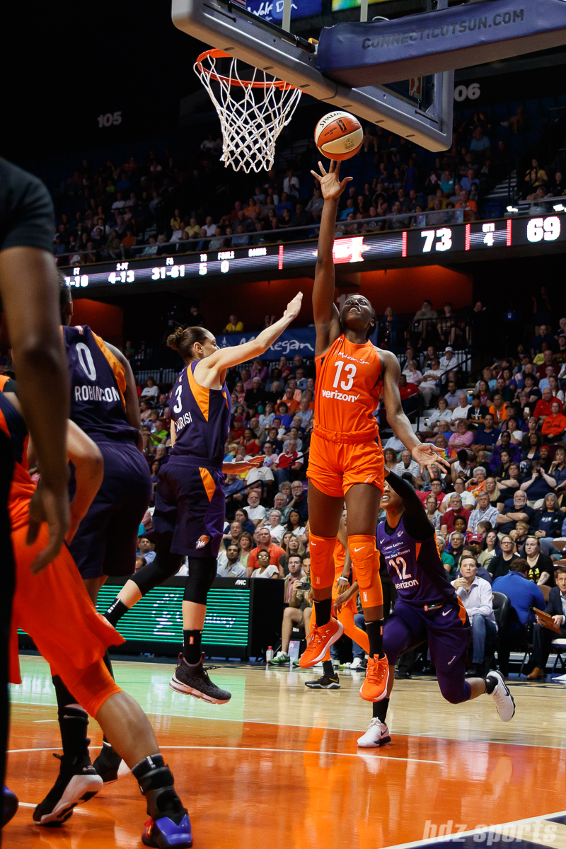 WNBA Connecticut Sun vs Phoenix Mercury – July 13, 2018 – BDZ Sports