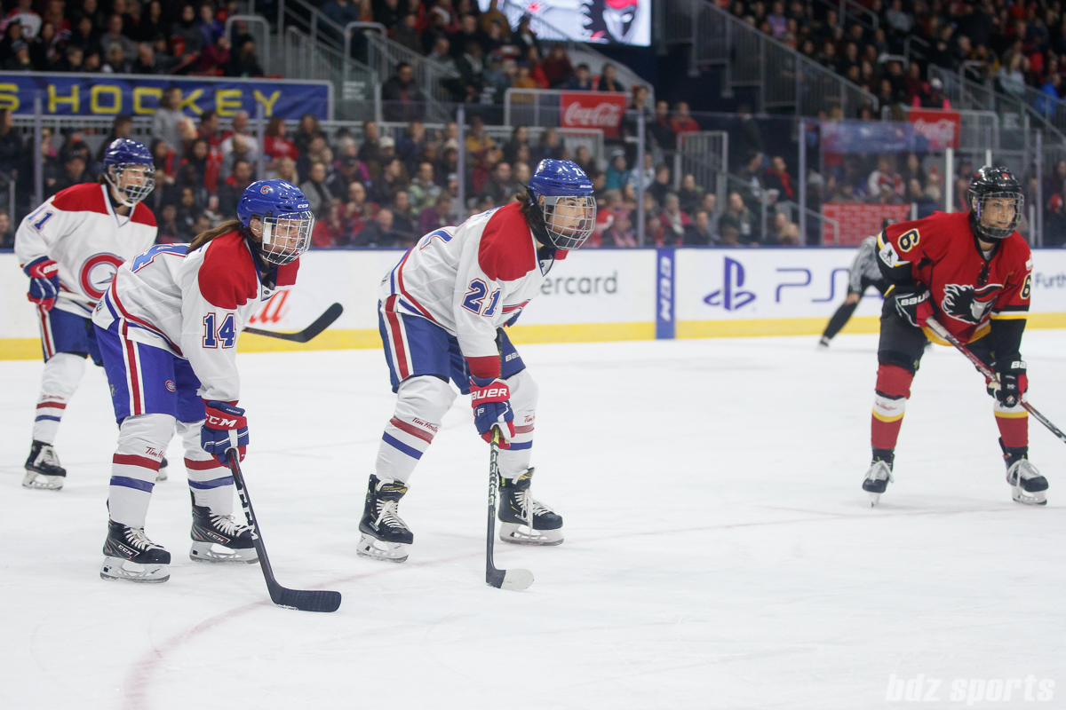 CWHL Clarkson Cup – Calgary Inferno vs Montreal Les Canadiennes – March ...