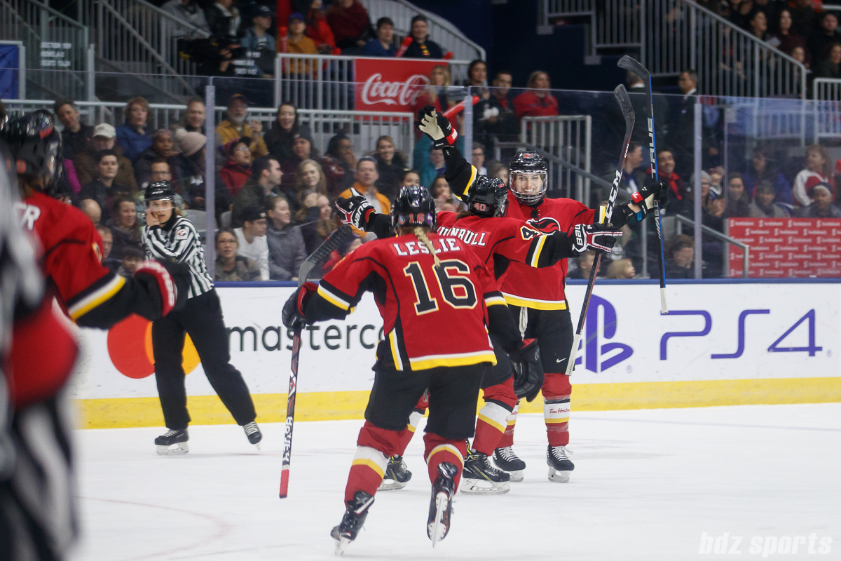 CWHL Clarkson Cup – Calgary Inferno vs Montreal Les Canadiennes – March ...