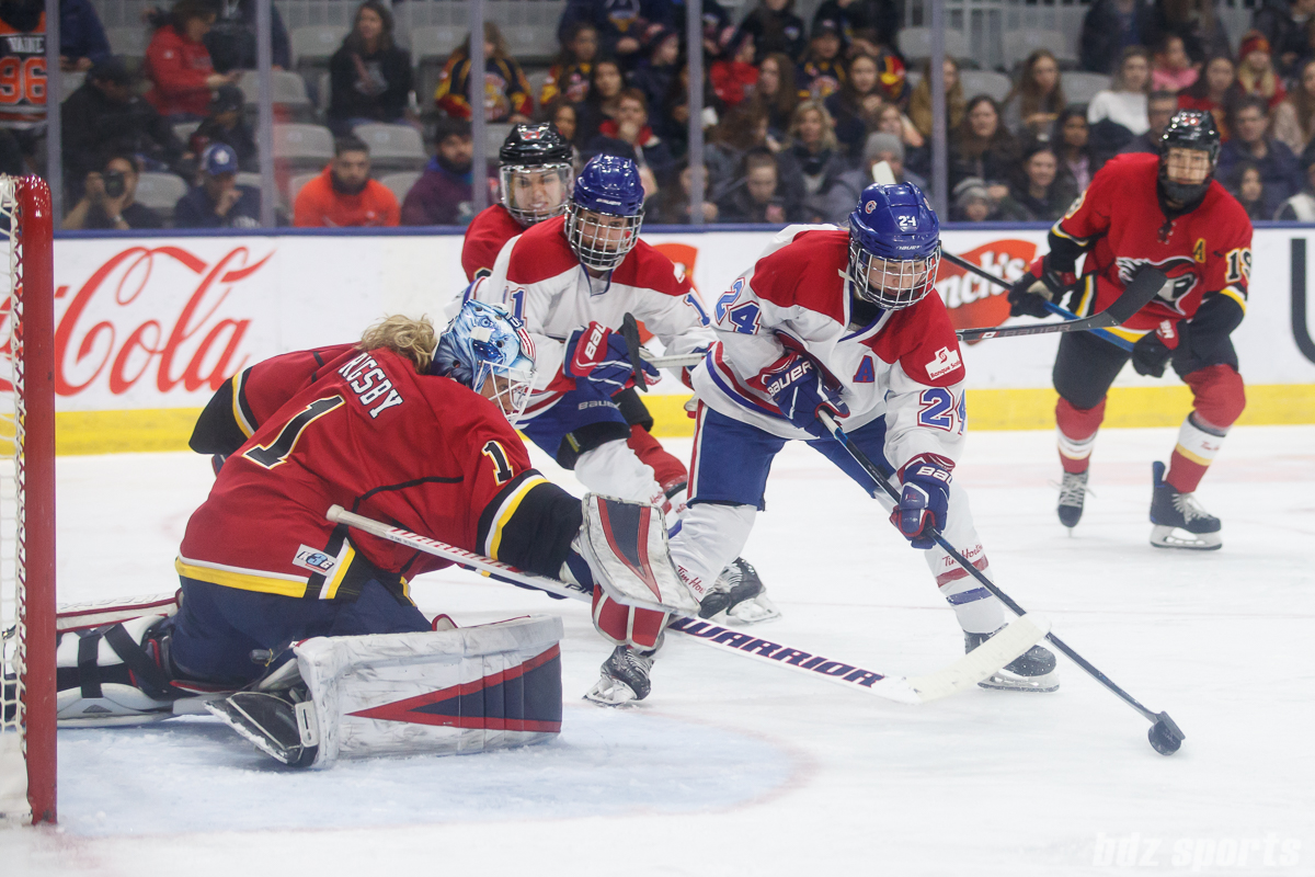 CWHL Clarkson Cup – Calgary Inferno vs Montreal Les Canadiennes – March ...