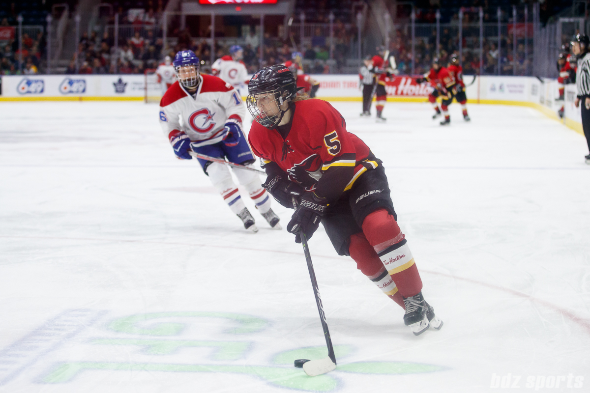CWHL Clarkson Cup – Calgary Inferno vs Montreal Les Canadiennes – March ...