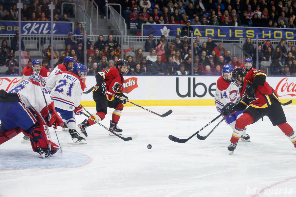 CWHL Clarkson Cup – Calgary Inferno vs Montreal Les Canadiennes – March ...