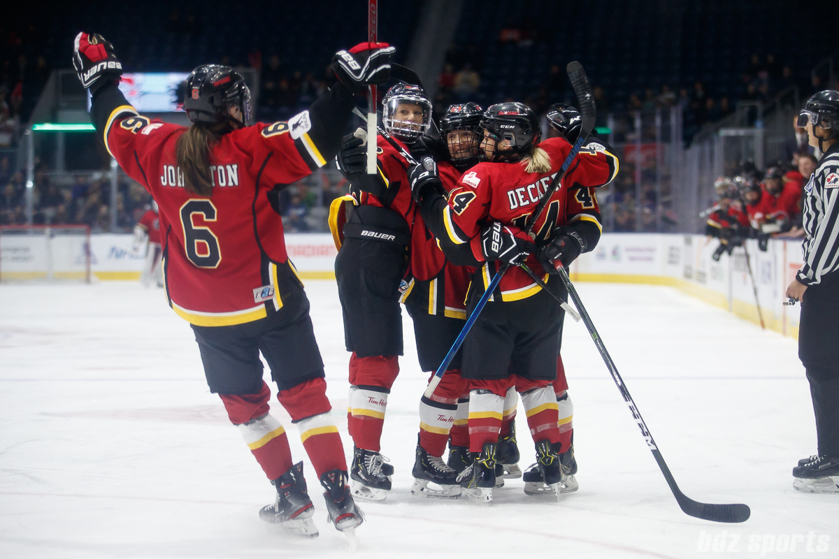 CWHL Clarkson Cup – Calgary Inferno vs Montreal Les Canadiennes – March ...